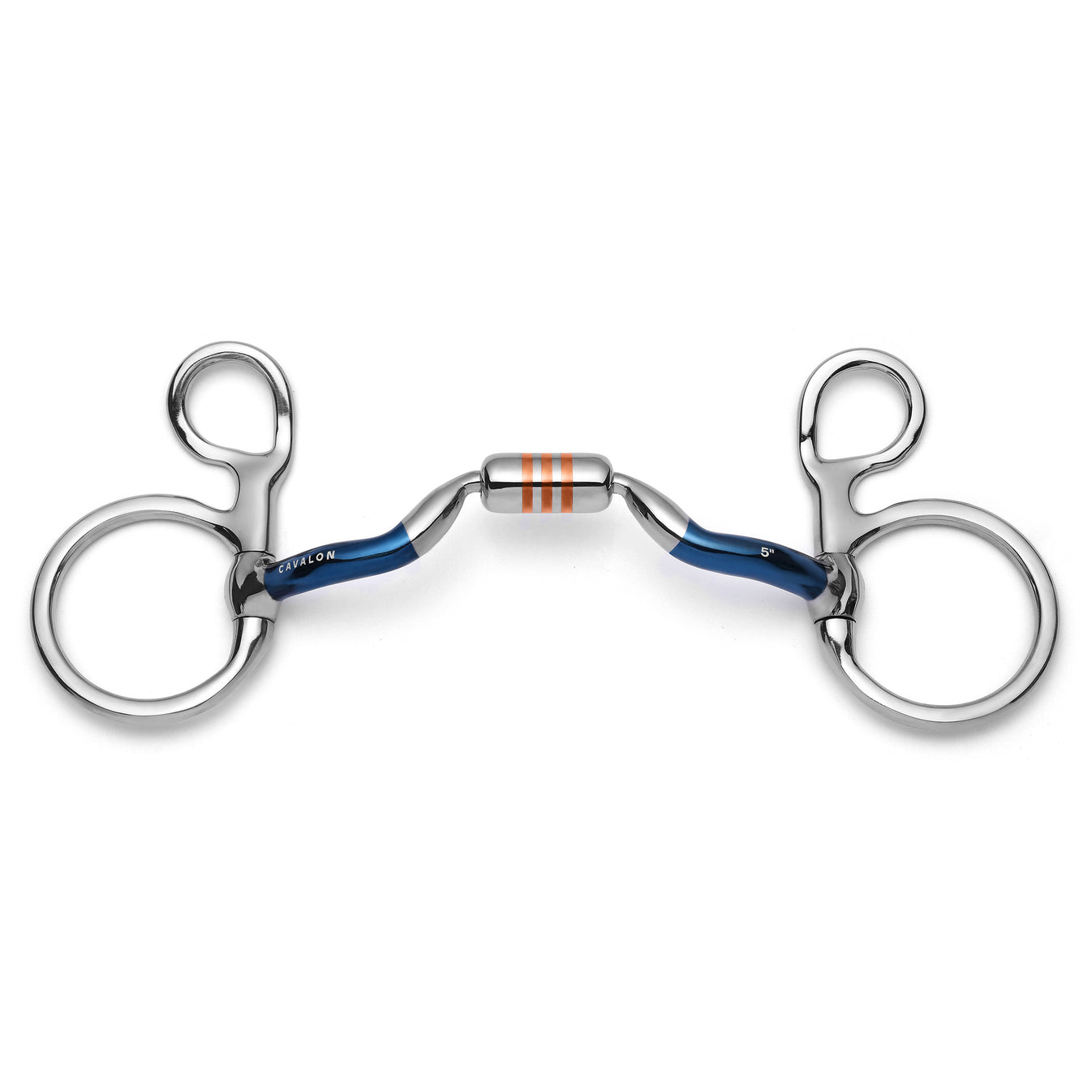 Baucher Low Port Capsule Sweet Iron Snaffle - Cavalon