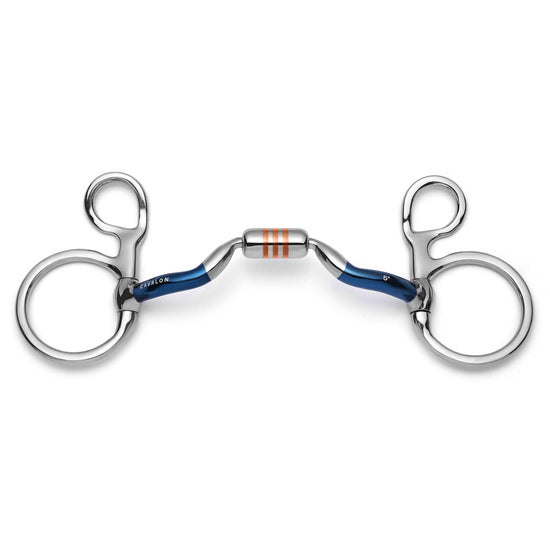 Baucher Low Port Capsule Sweet Iron Snaffle - Cavalon