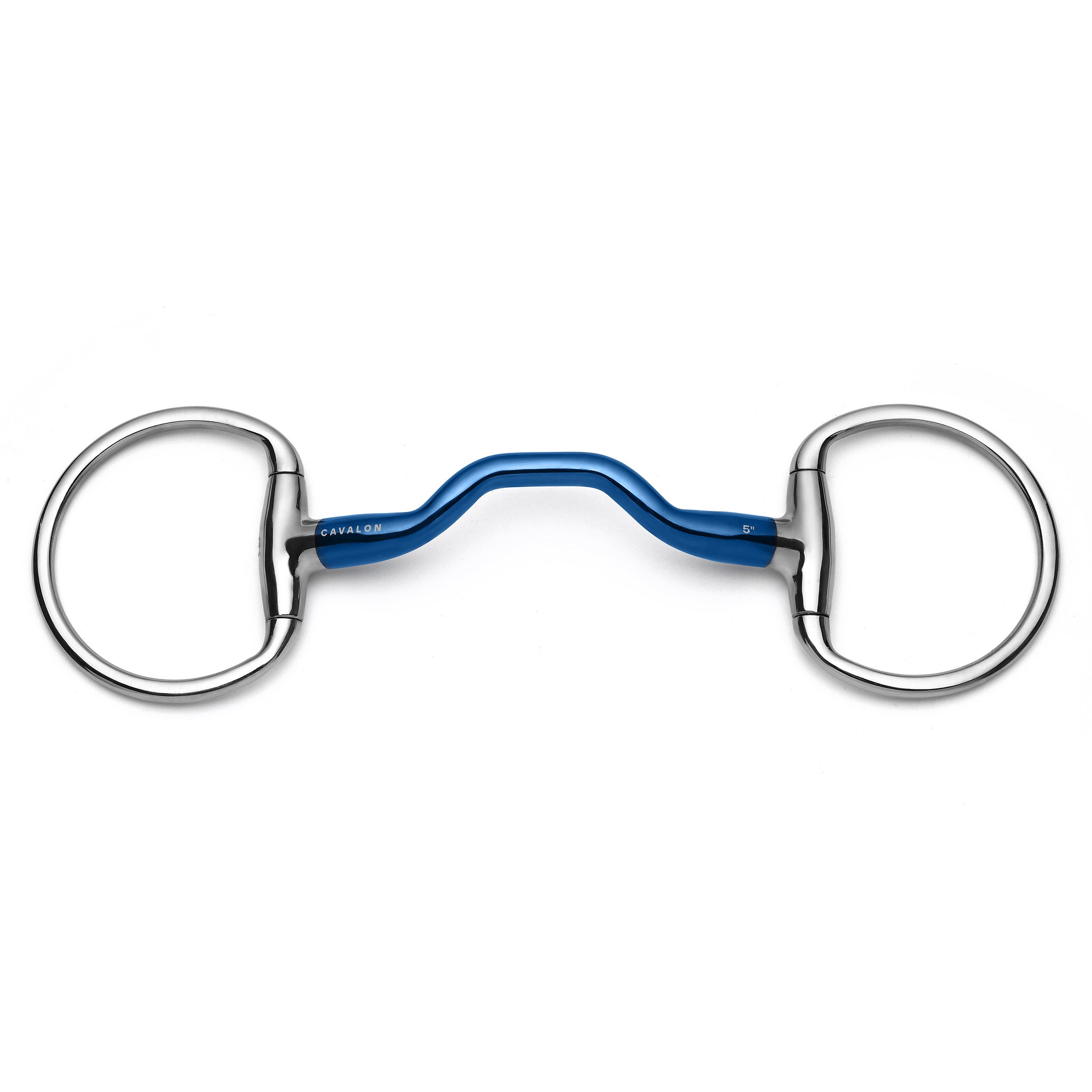 Eggbutt Low Port Mullen Sweet Iron Snaffle - Cavalon